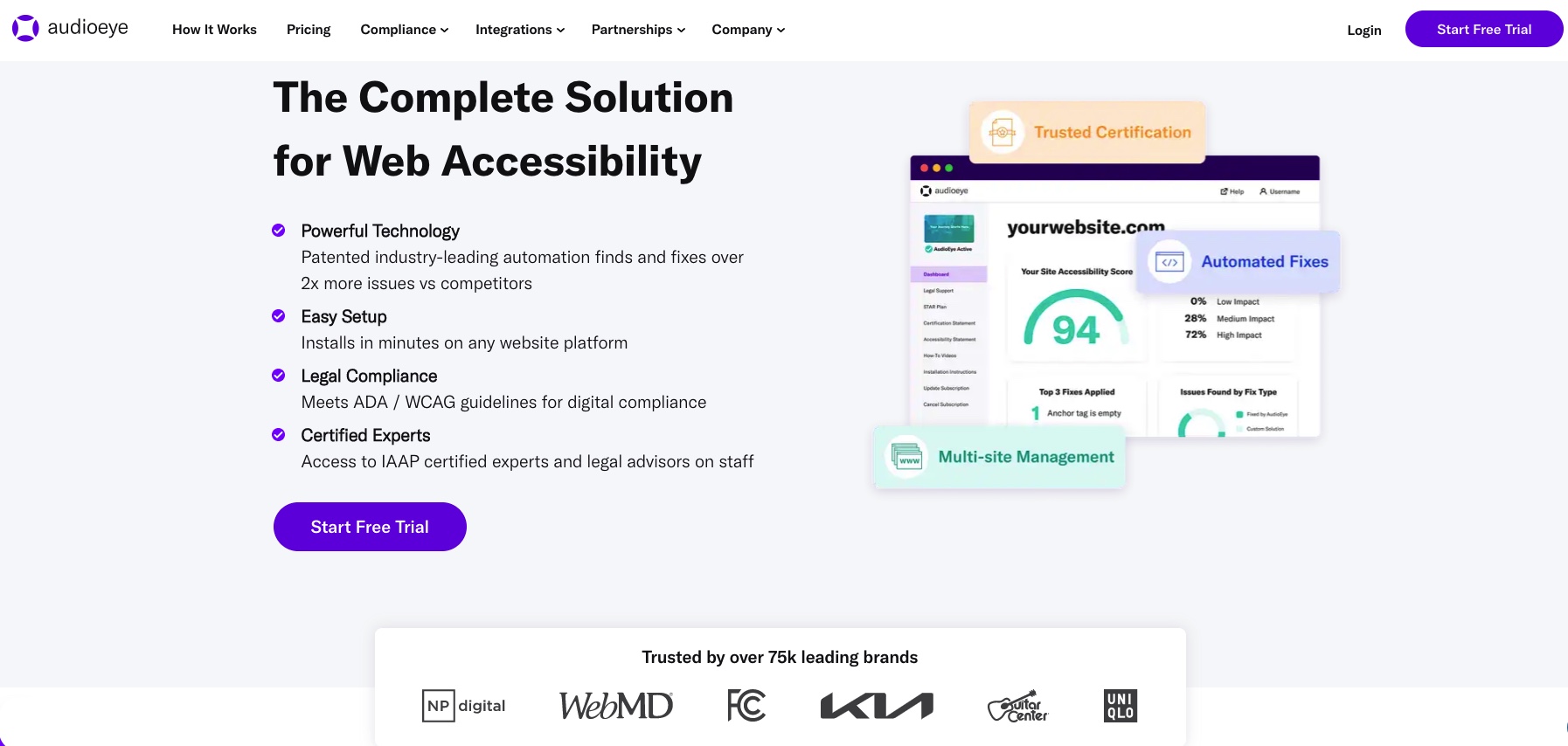 AudioEye Review: Best Priced Automated Accessibility Solution