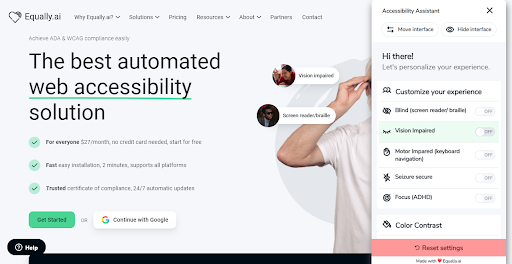 Is Equally AI the Top New Web Accessibility Platform in 2021?
